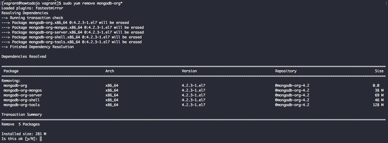 How to Install MongoDB 4.2 on CentOS 7 | Howtodojo
