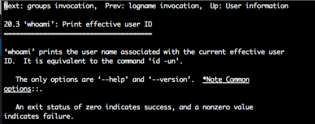 Linux whoami Command | Howtodojo