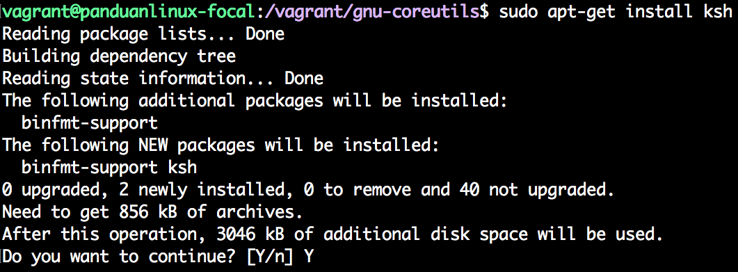 Install ksh on Ubuntu | Howtodojo